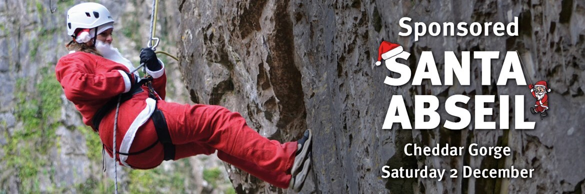 St Margaret's Hospice: Santa Abseil 2023