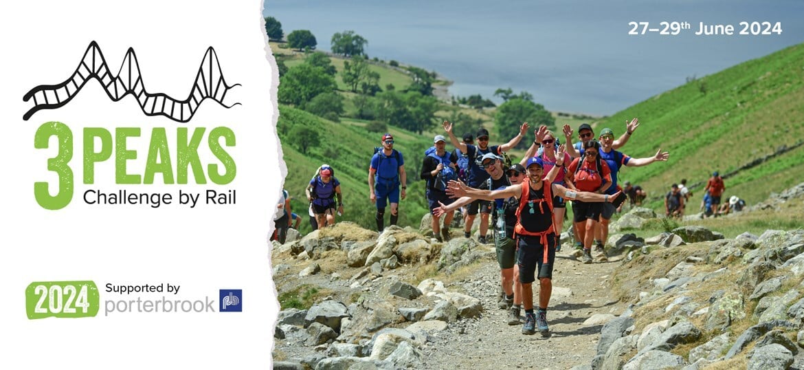 Railway Children: Three Peaks Challenge By Rail 2024