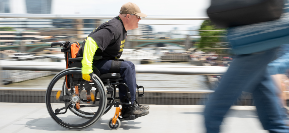 Ataxia UK: Ben Spencer's Wheelchair Marathon