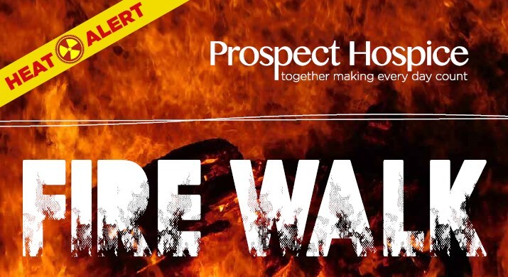 Prospect Hospice: Friday 13th Firewalk