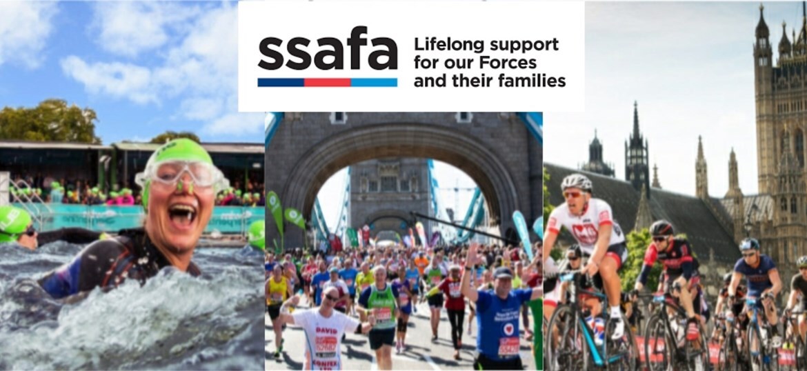 SSAFA, the Armed Forces charity: London Marathon, Swim Serpentine ...